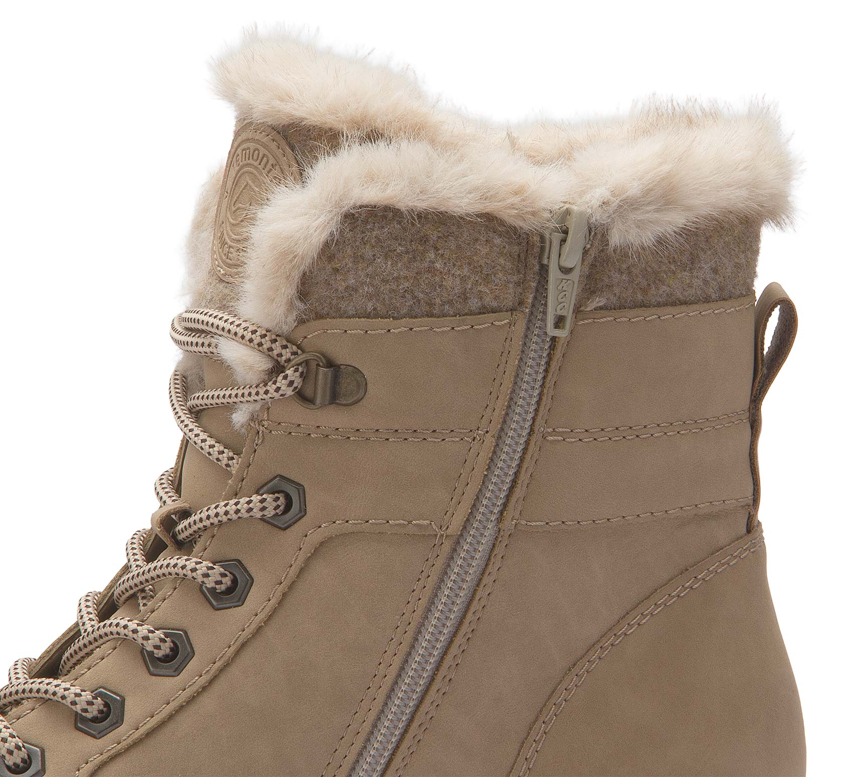 Lace-up boot in plus sizes: 3647-25 2100001952822| HORSCH