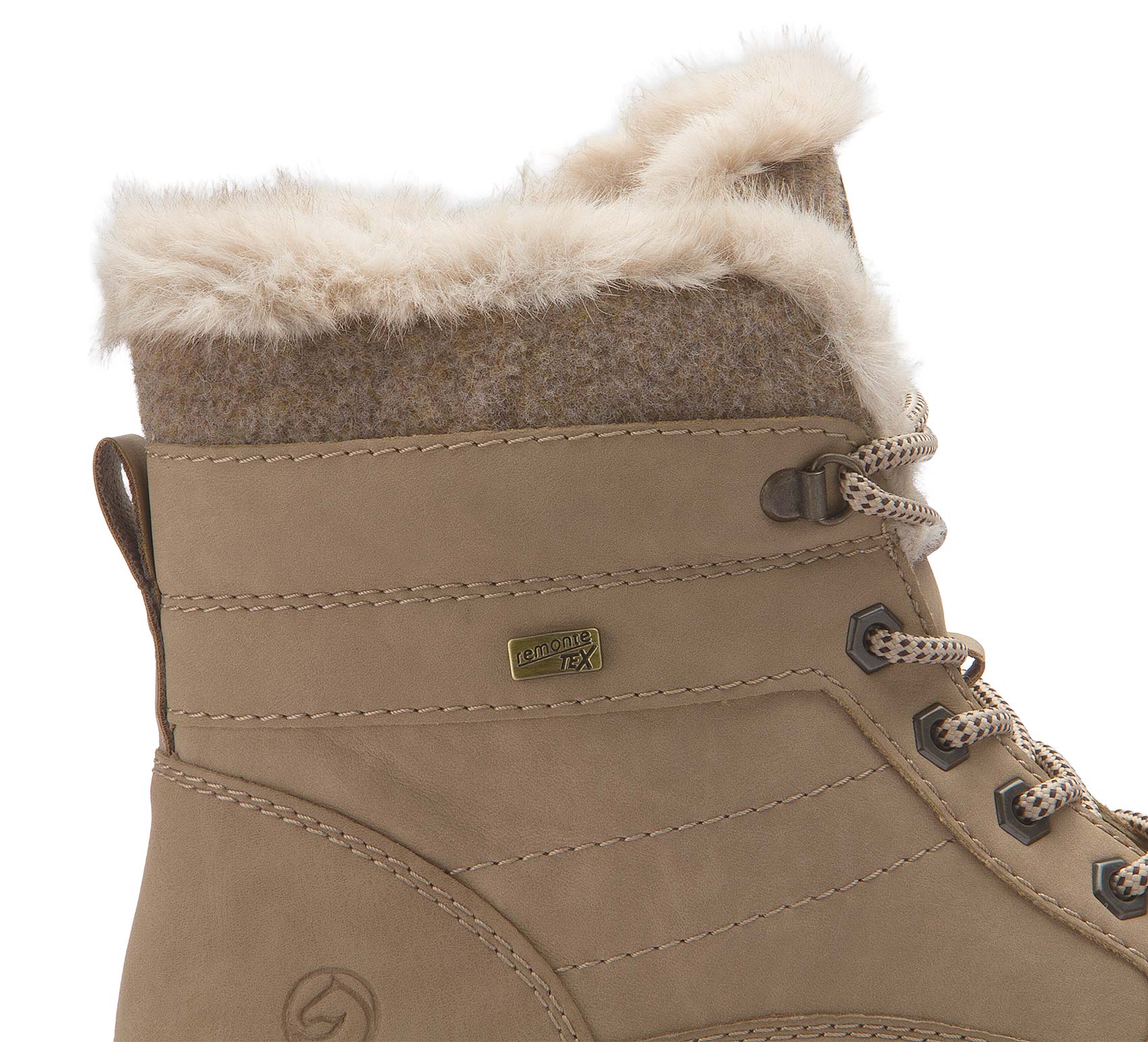 Lace-up boot in plus sizes: 3647-25 2100001952822| HORSCH